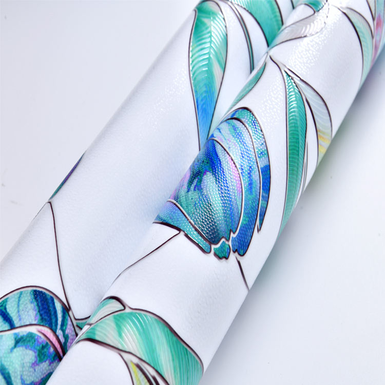 Tulip Frosted Stained Glass Privacy Window Film Blue-Fancyfix Home Decor