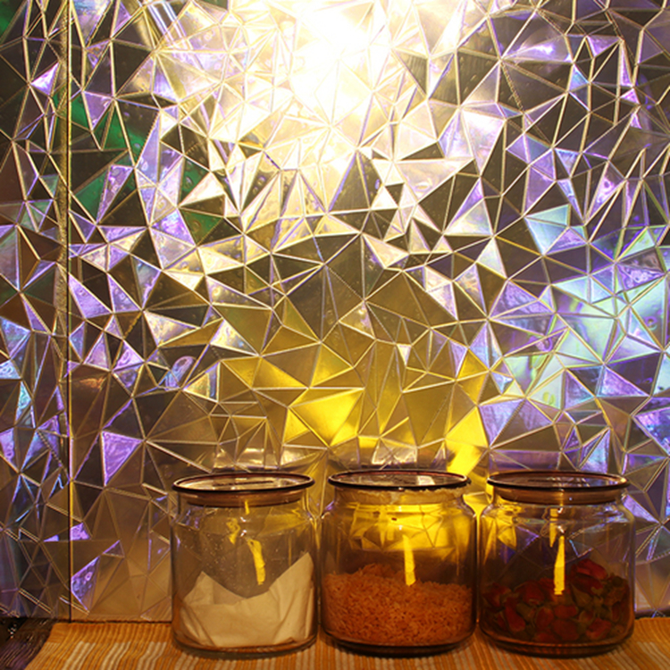 Triangle Window Film Privacy Non Adhesive Static Cling for Home Window ...